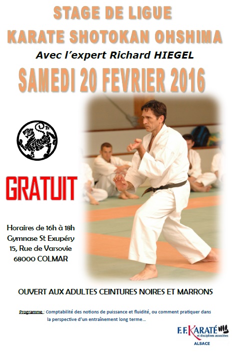 Stage karaté shotokan Oshima - Zone Interdépartementale Alsace de ...