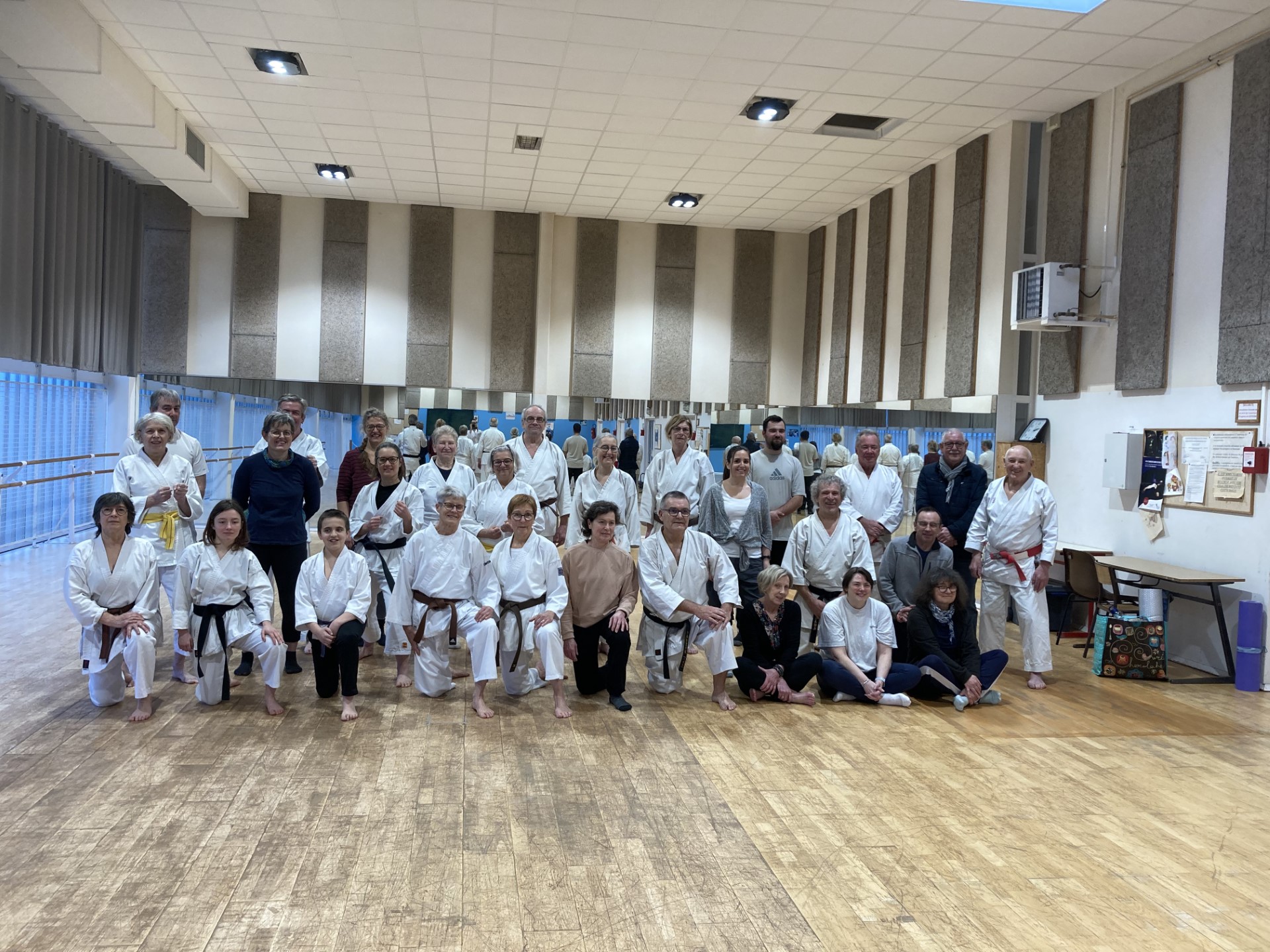 Une belle participation pour le stage Club Shenkataolu Karaté et Yoga à ...