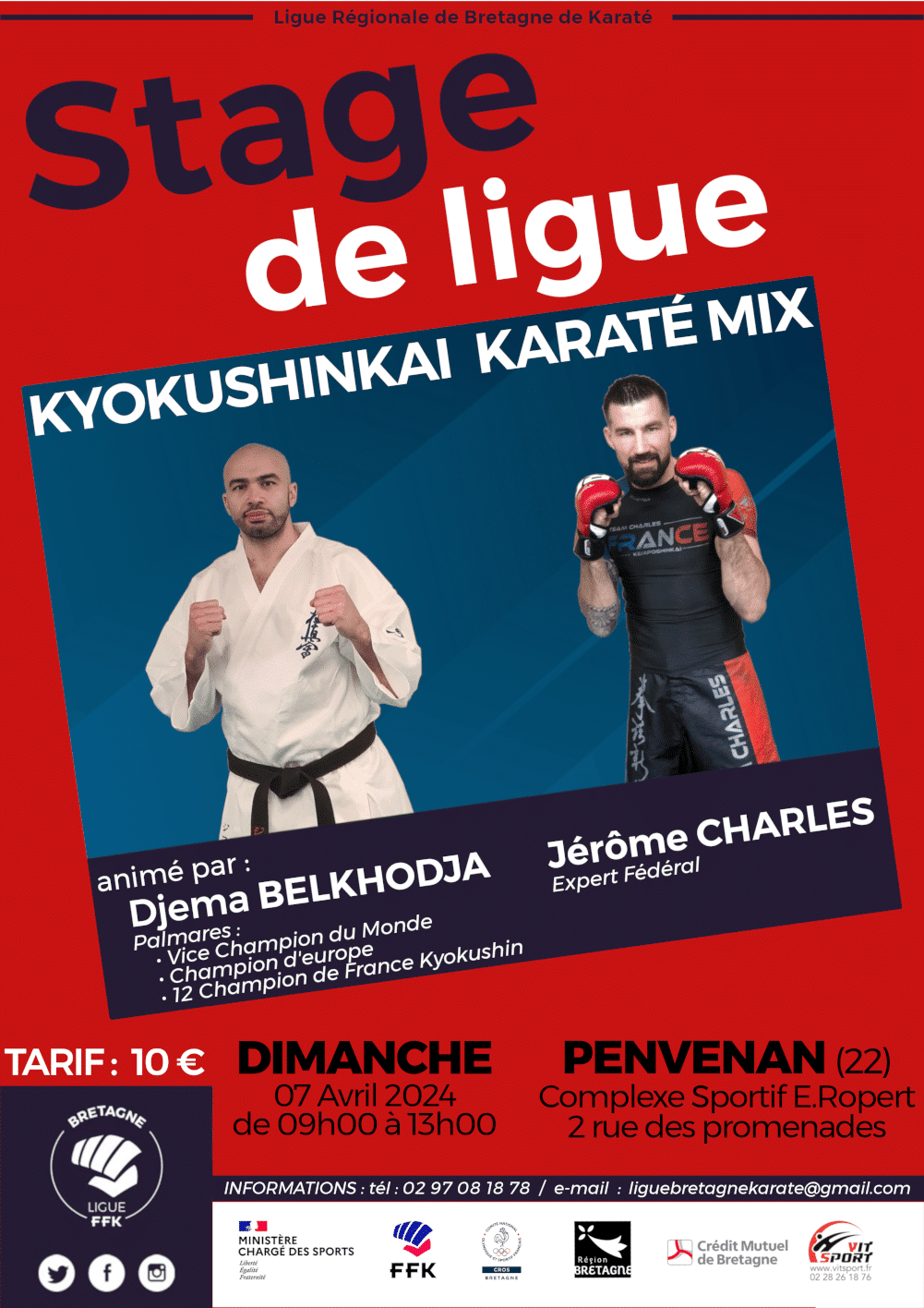 Stage de Ligue Karaté Kyokushinkai Karaté Mix - Comité Départemental ...