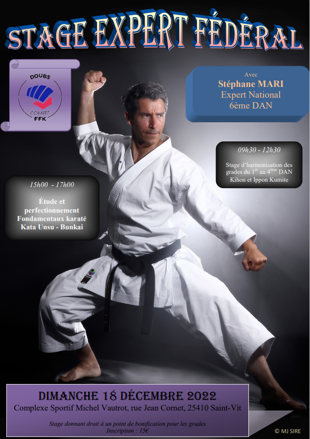 Stage Stephane MARI à Saint-Vit - Zone Interdépartementale Franche ...