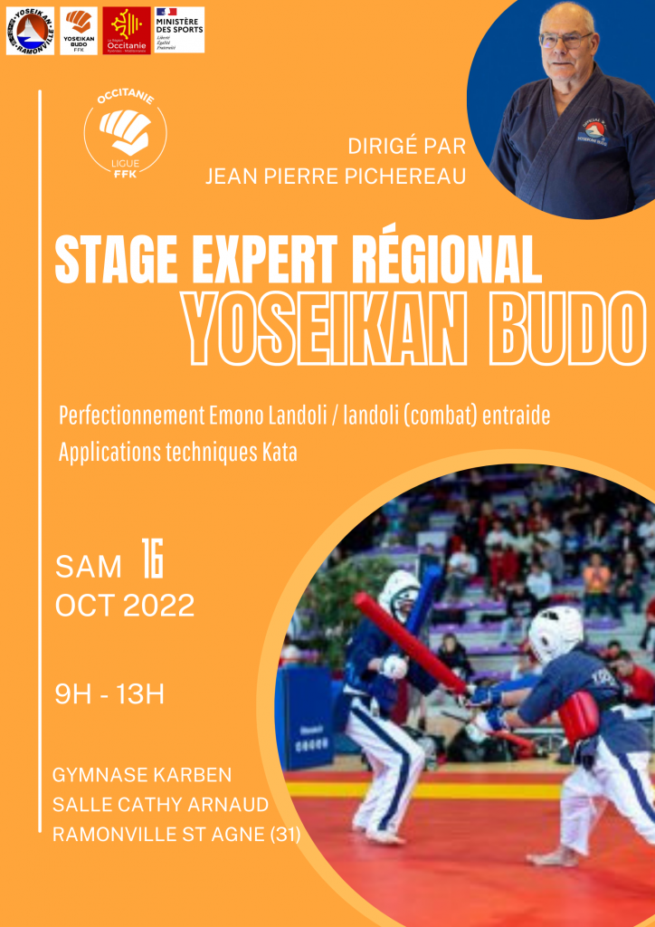 FFKDA / LIGUE OCCITANIE - YOSEIKAN-BUDO - Stage expert régional de ...