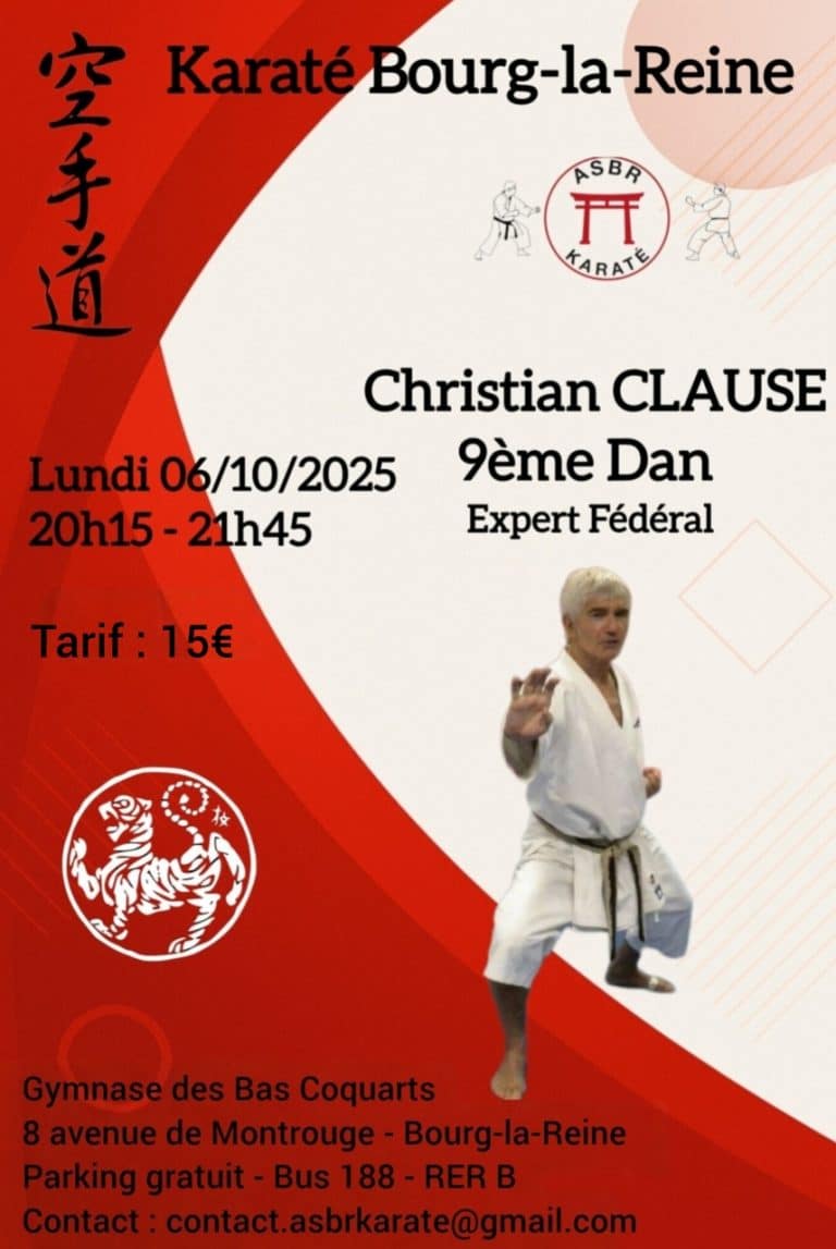 Stage avec Christian CLAUSE - 06.10.2025 - Comité Départemental des ...