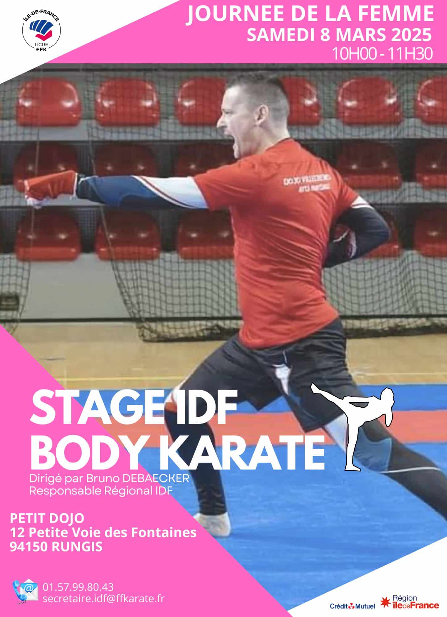 STAGE IDF BODY KARATE DIRIGE PAR BRUNO DEBAECKER - Ligue Régionale Île ...