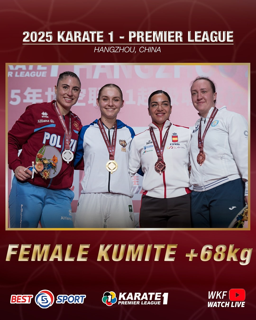 Karaté 1 Premier League : Clémence Péa en or, Rayyan Meziane en bronze ...