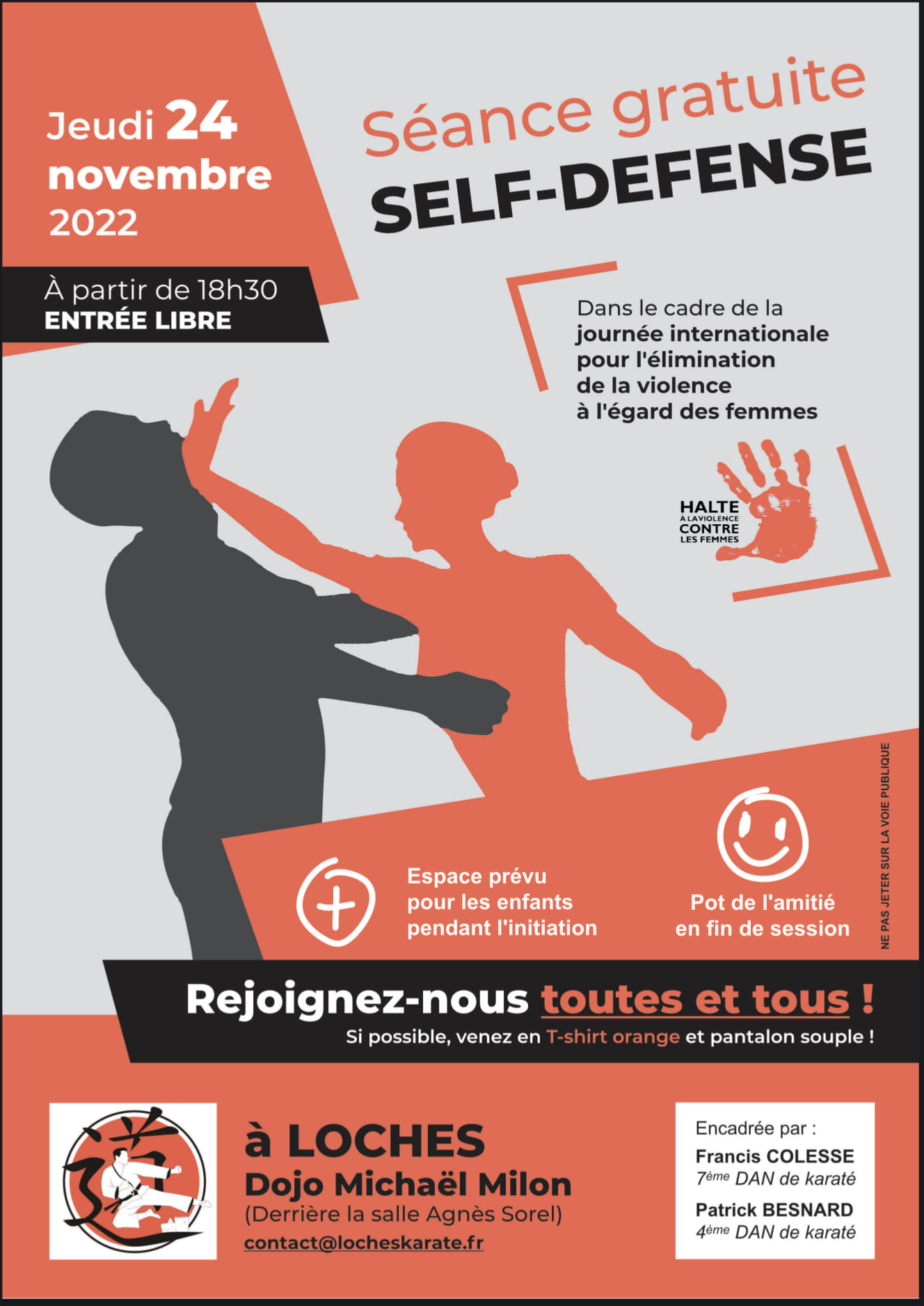 Stage Self Défense à Loches - Comité Départemental d'Indre et Loire de ...