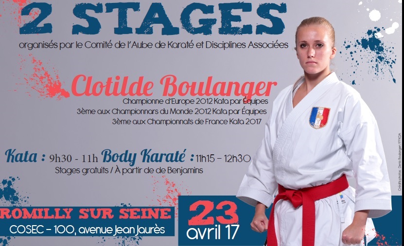 STAGES KATA ET BODY KARATE animé par CLOTILDE BOULANGER - Zone ...