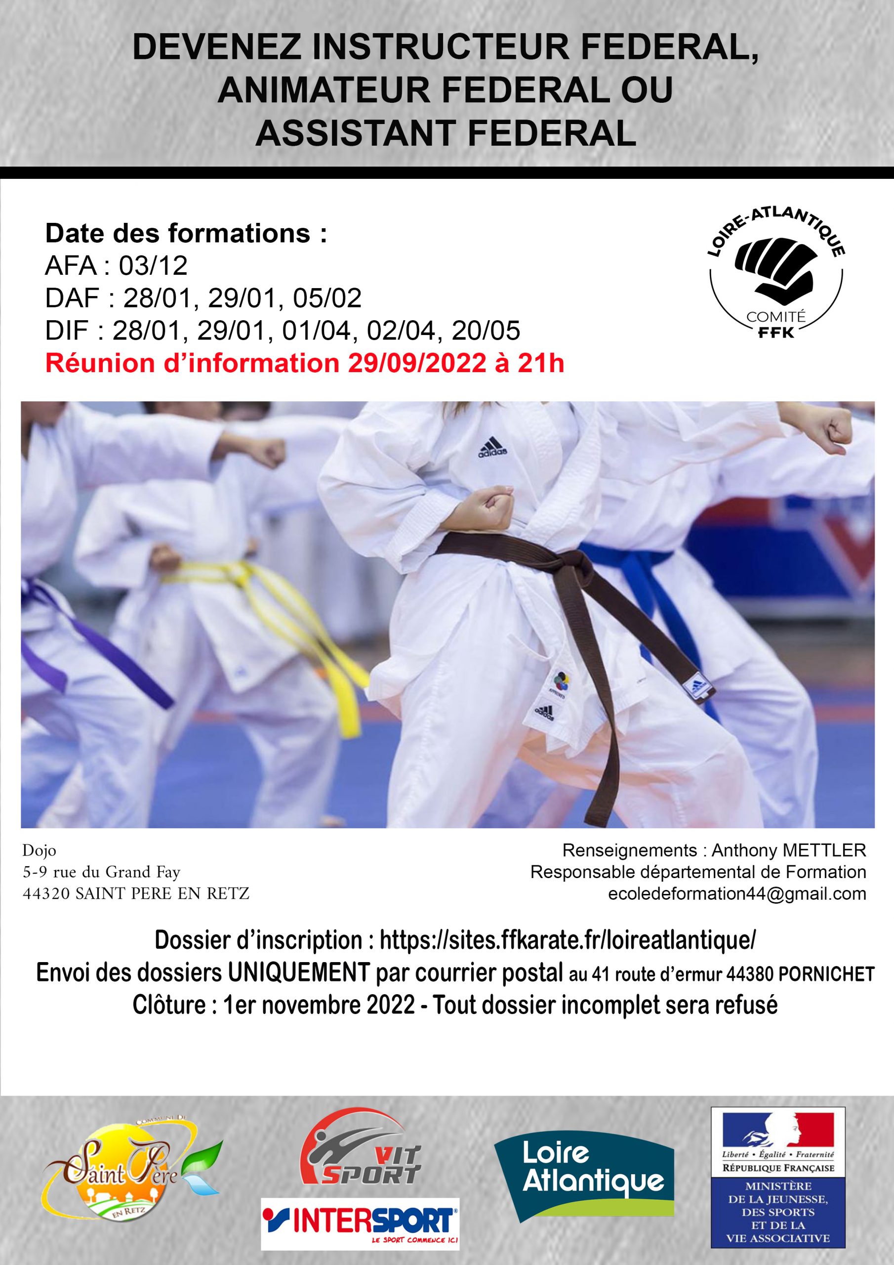 Comité Départemental FFKDA de Loire-Atlantique