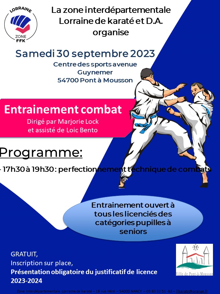 Entrainement ZID combat ouvert à tous - Zone Interdépartementale ...