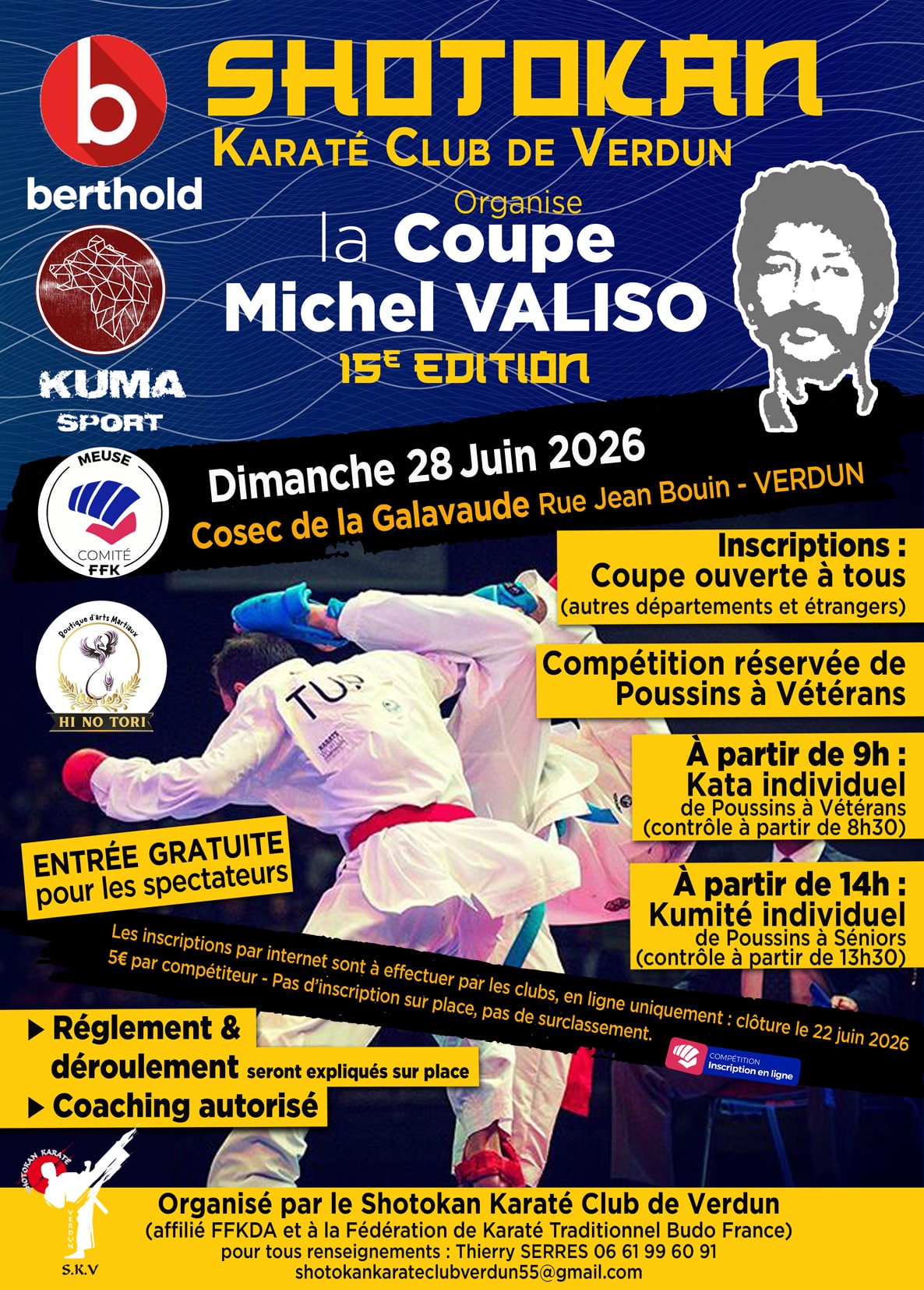 Coupe Michel Valiso 2026 – 15e édition - Comité Départemental de la ...