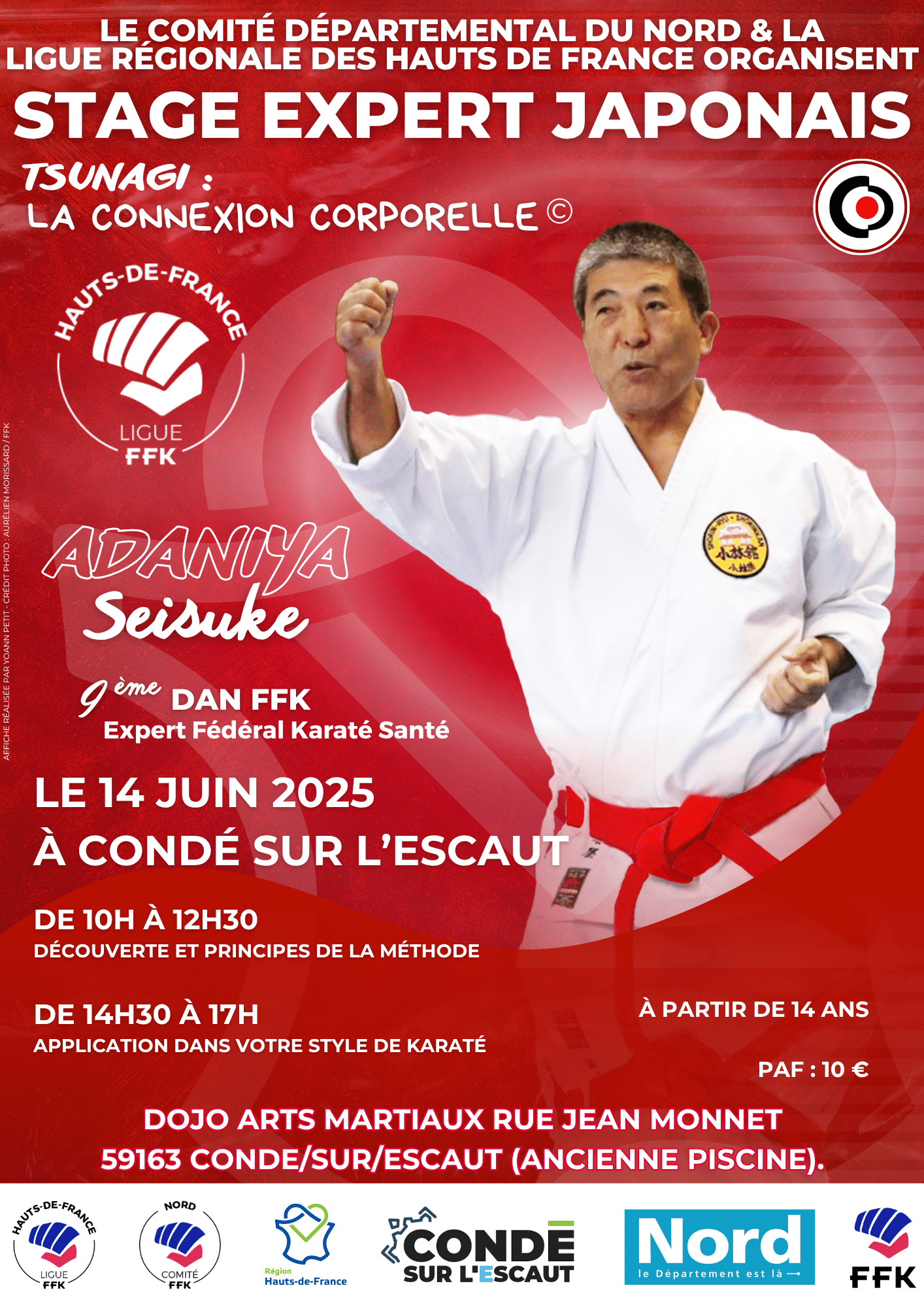 ATTENTION Modification de lieu Stage Santé avec ADANYA SEISUKE ...