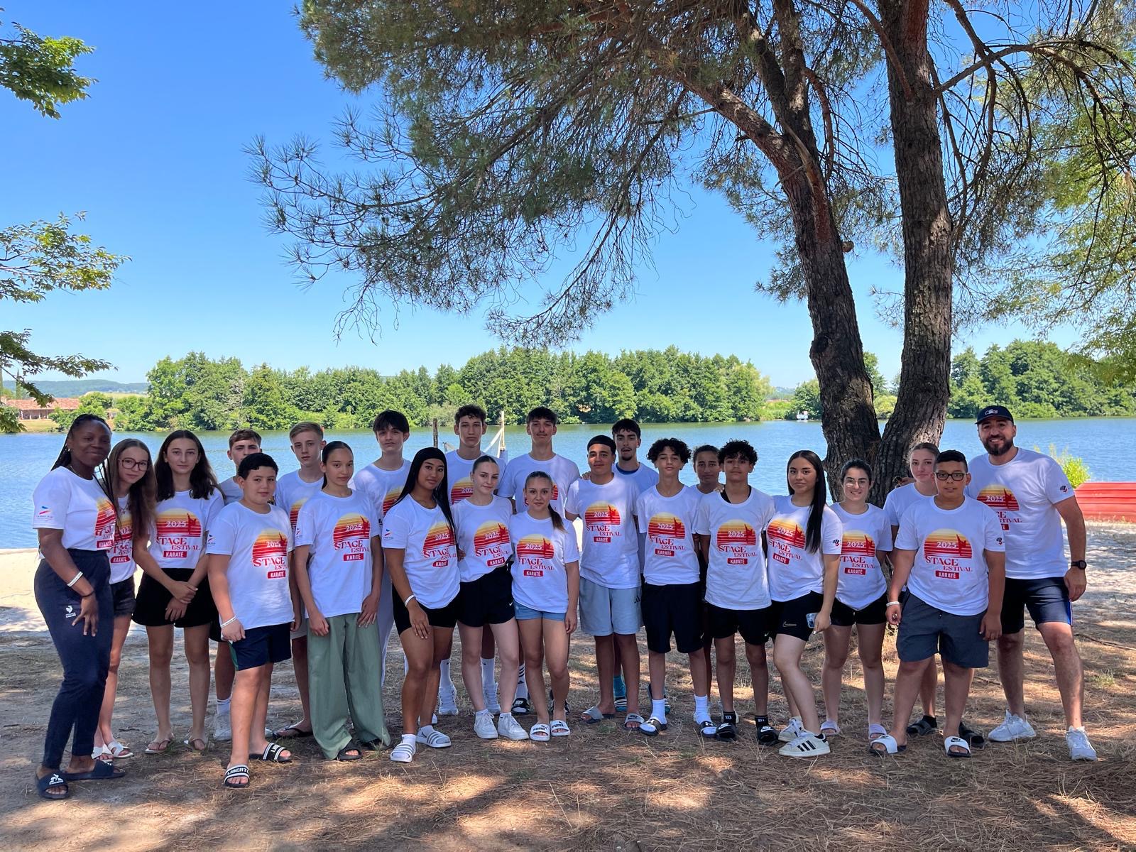 Stage estival de Karaté à Temple sur Lot, nos sportifs Occitans sont à ...