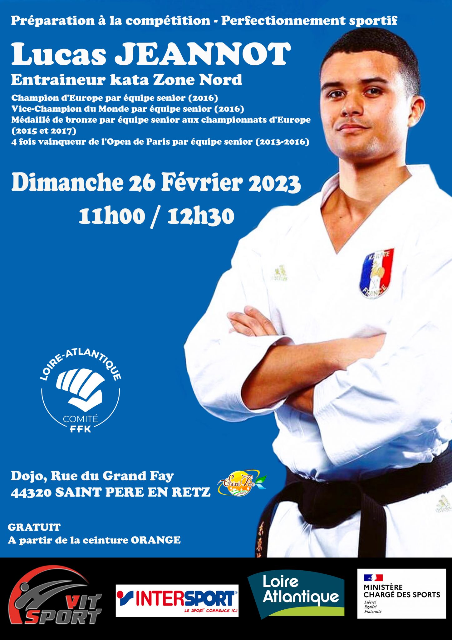 Stage Lucas JEANNOT - Ligue Régionale Pays-de-la-Loire de Karaté et ...