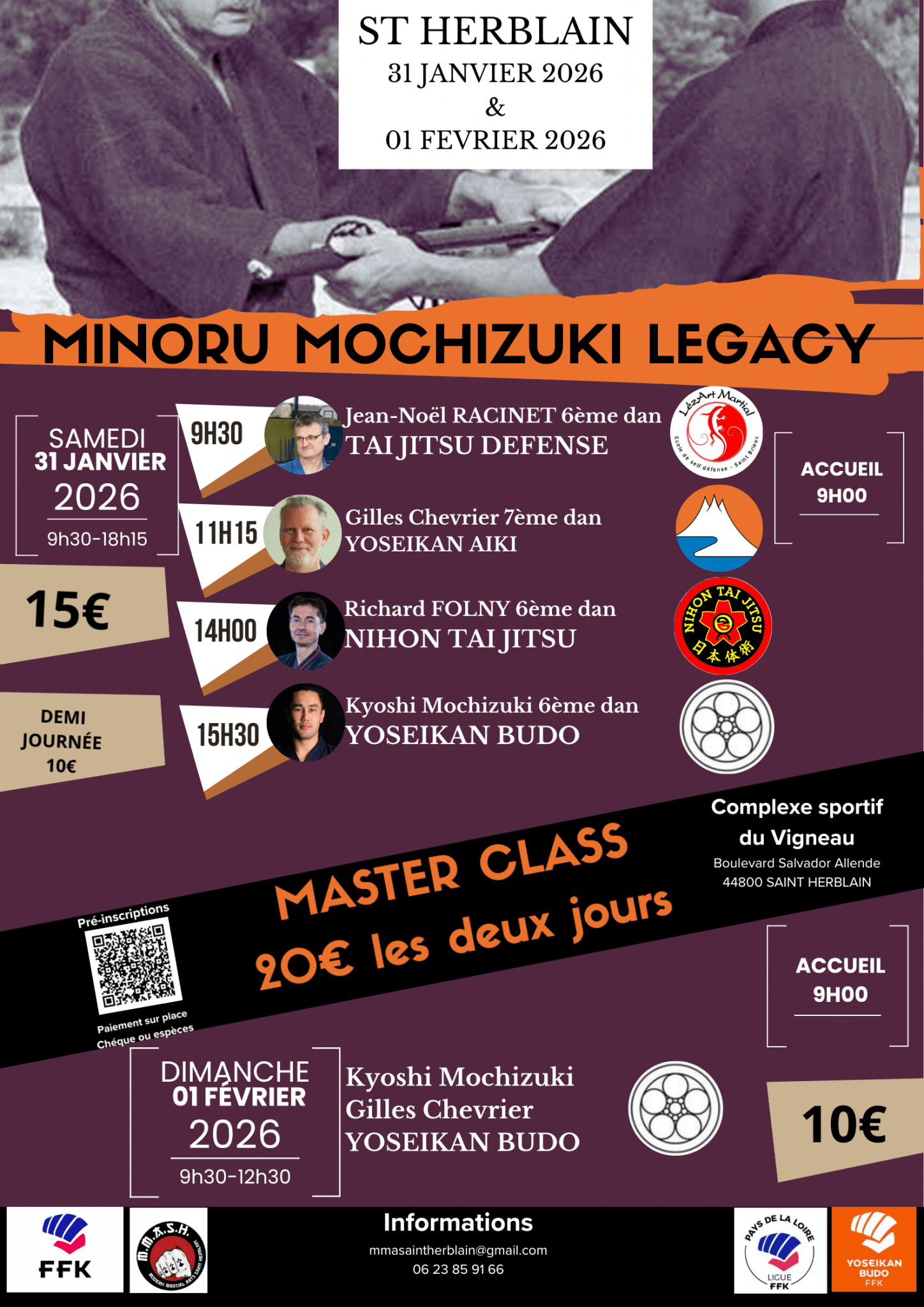 Stage de Ligue « Minoru Mochizuki Legacy » : Un rassemblement d ...