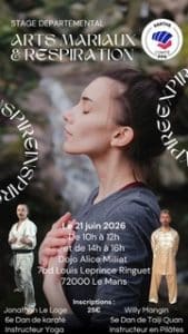 Stage Départemental : Arts Martiaux & Respiration - Comité ...