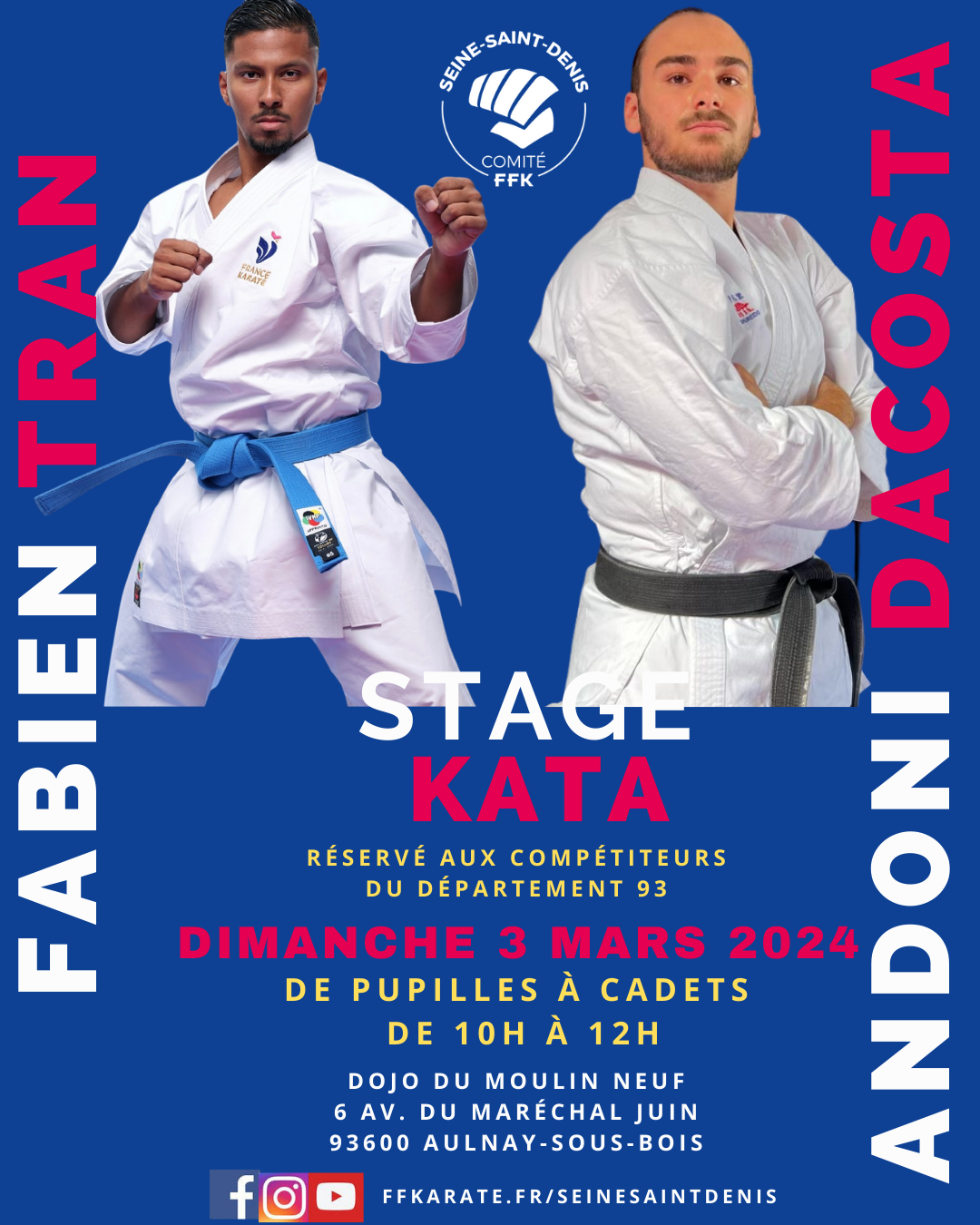 STAGE DÉPARTEMENTAL KATA - FABIEN TRAN & ANDONI DACOSTA - 3 MARS 2024 ...