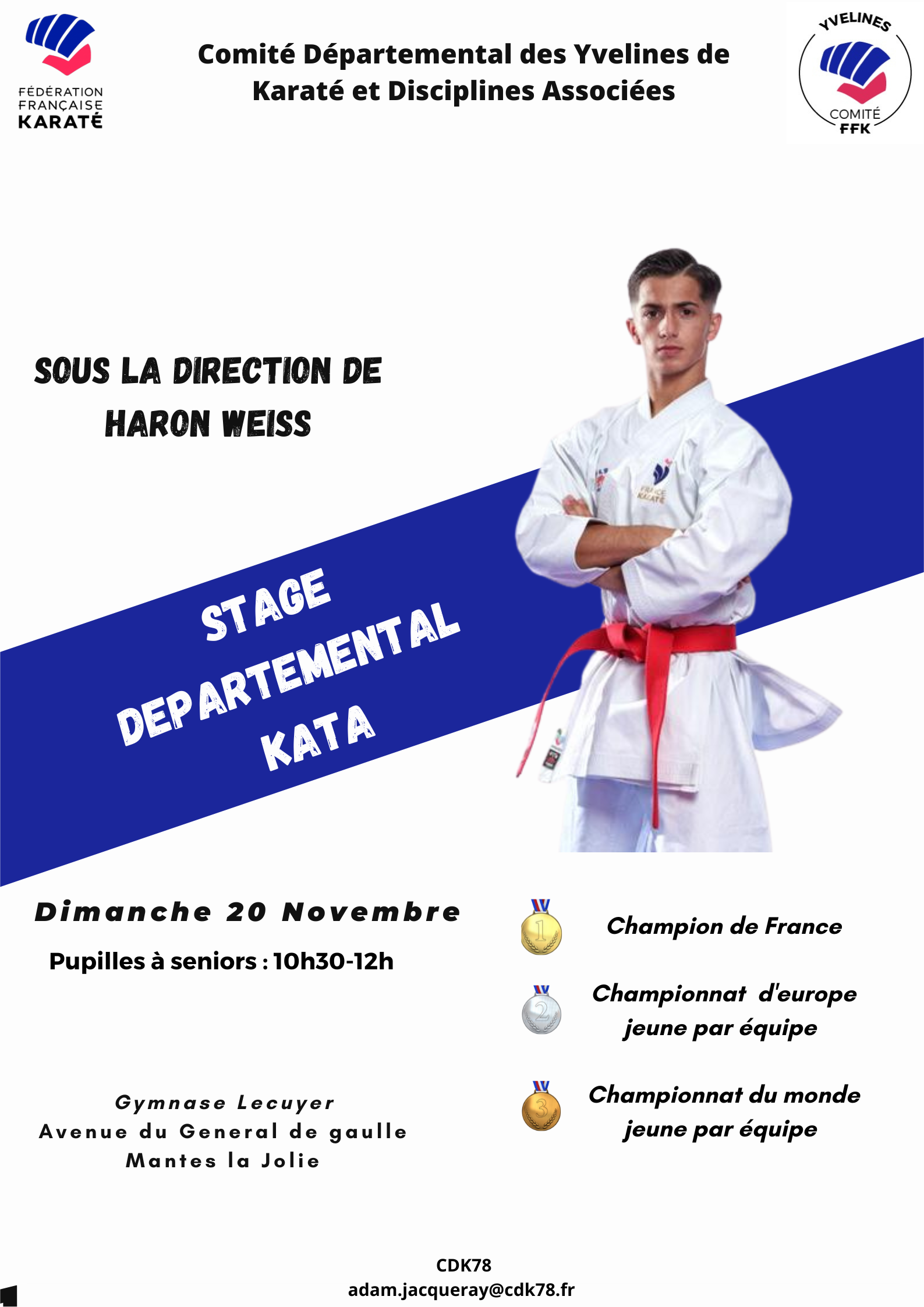 Stages - Comité Départemental des Yvelines de karaté et disciplines ...